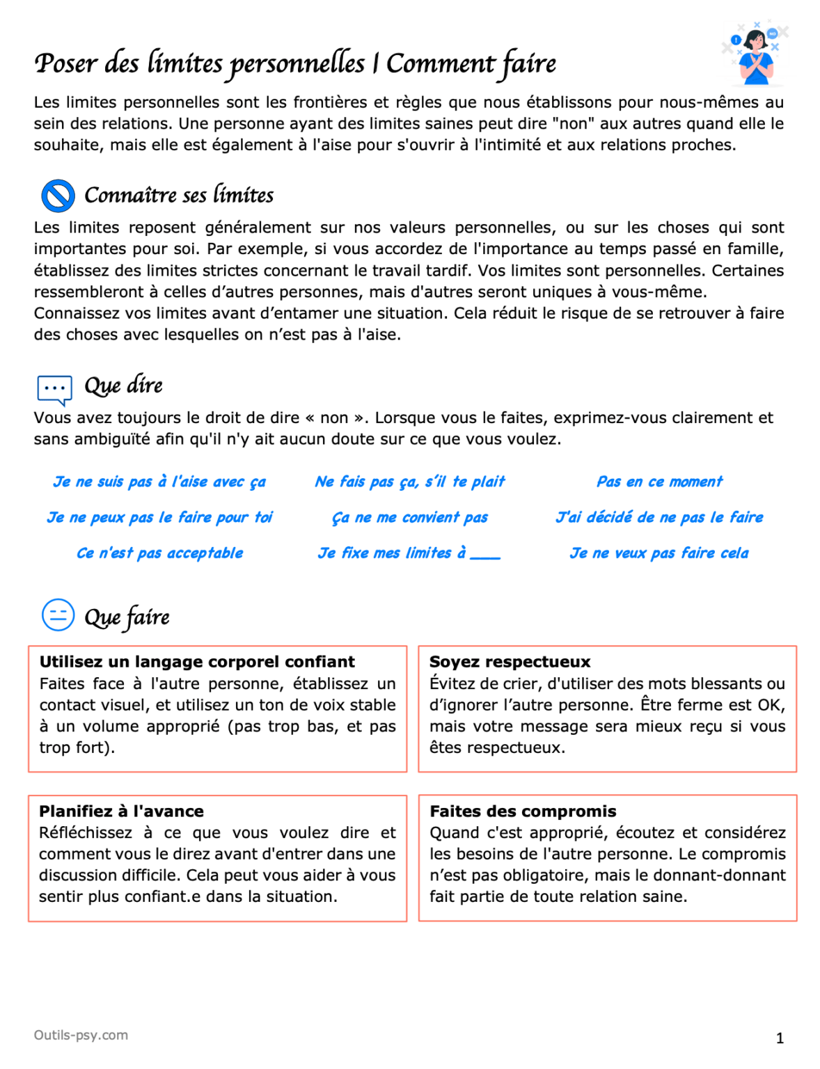 Relations, couple, communication : fiches et exercices [PDF]