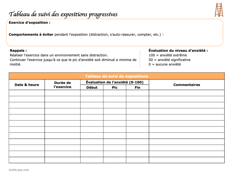 Exercices de thérapie cognitivo-comportementale (TCC) | PDF